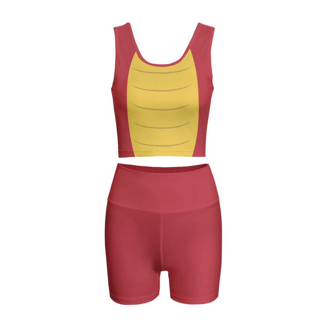 Mushu Dragon Running Costume: Mulan-inspired Fitness Set - Etsy