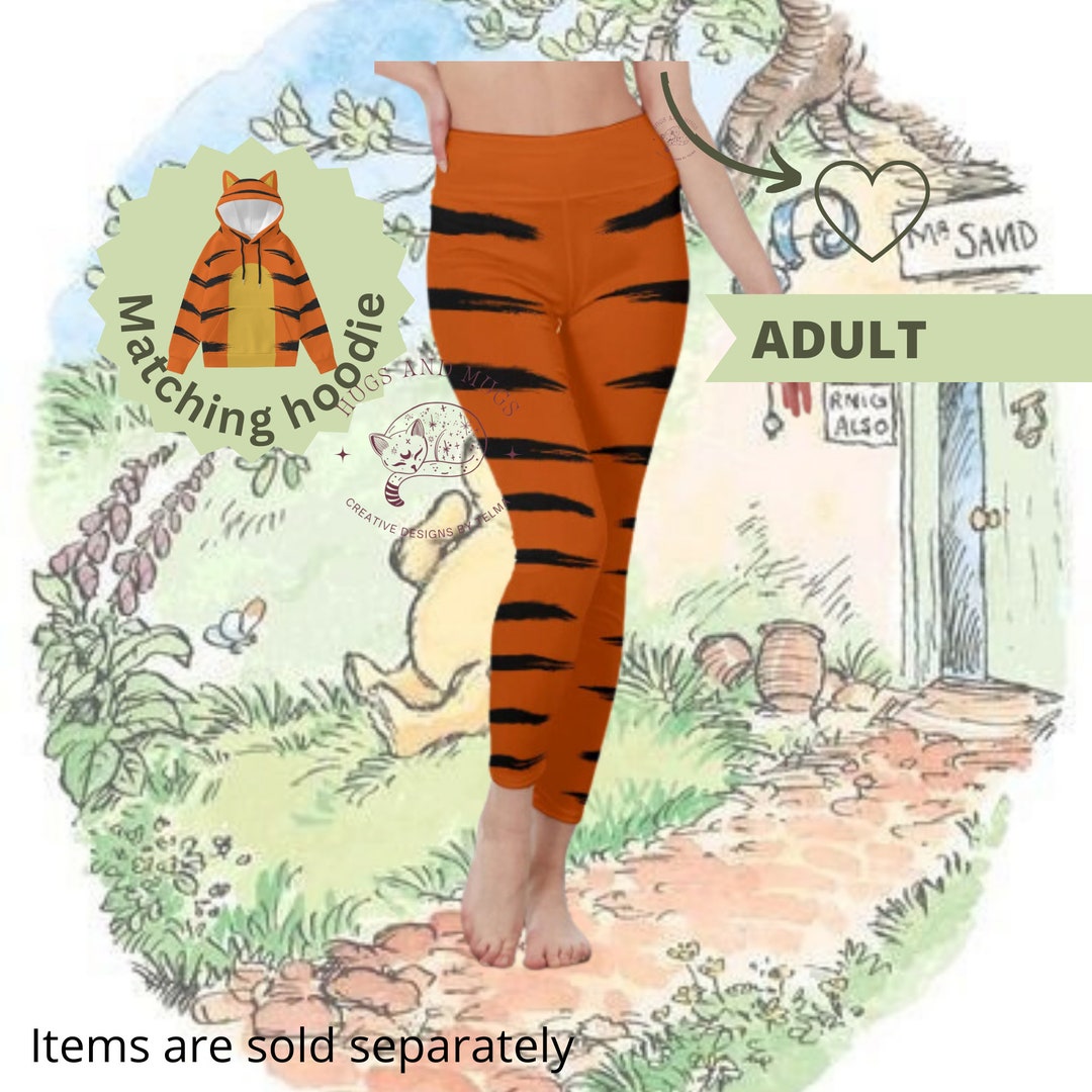 Adult Tigger Cosplay Winnie the Pooh Halloween Costume Tiger High Waist ...