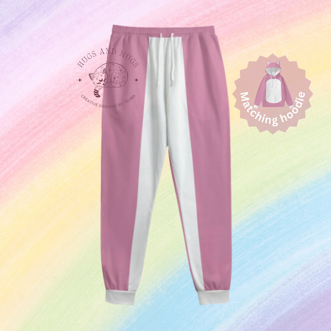 Adult Cat Costume Peach Cosplay Halloween Outfits Sweatpants - Etsy