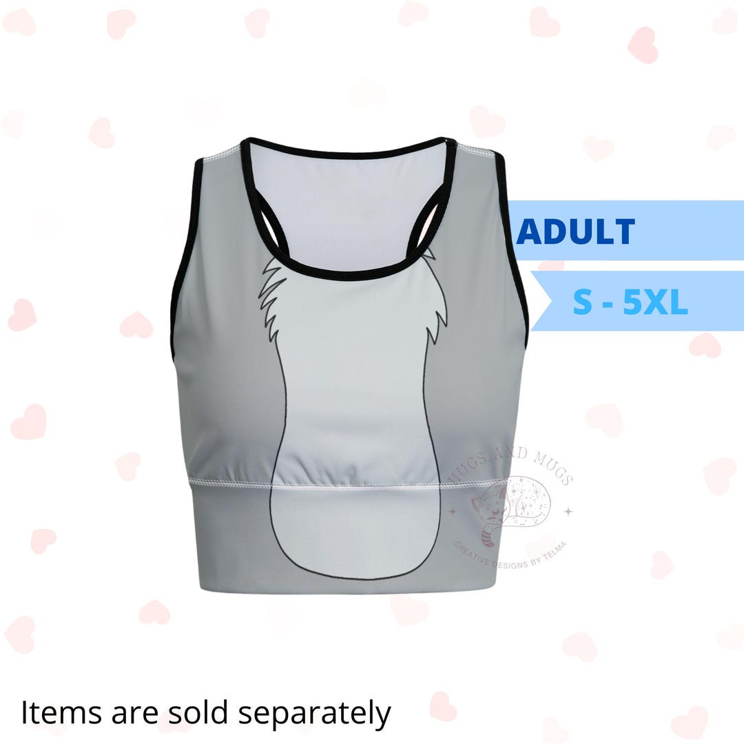 Lady and the Tramp Crop Top: Disnee Cosplay Sportsbra - Etsy