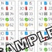 Full Card Bingo Holds, 10 Number (25 Card, Master, Call Sheet) - Etsy