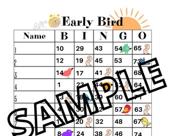 Bird Bingo | Etsy UK