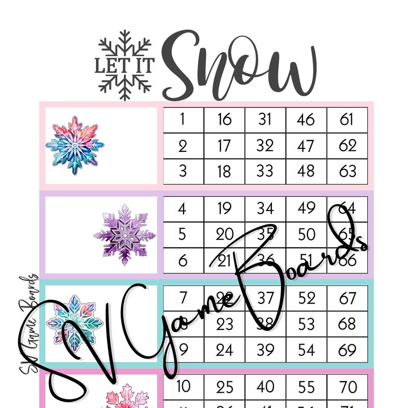 Blank Bingo Blocks - Etsy