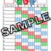 Cup of Cheer Triple Bingo Christmas (mixed, Blank) - Etsy