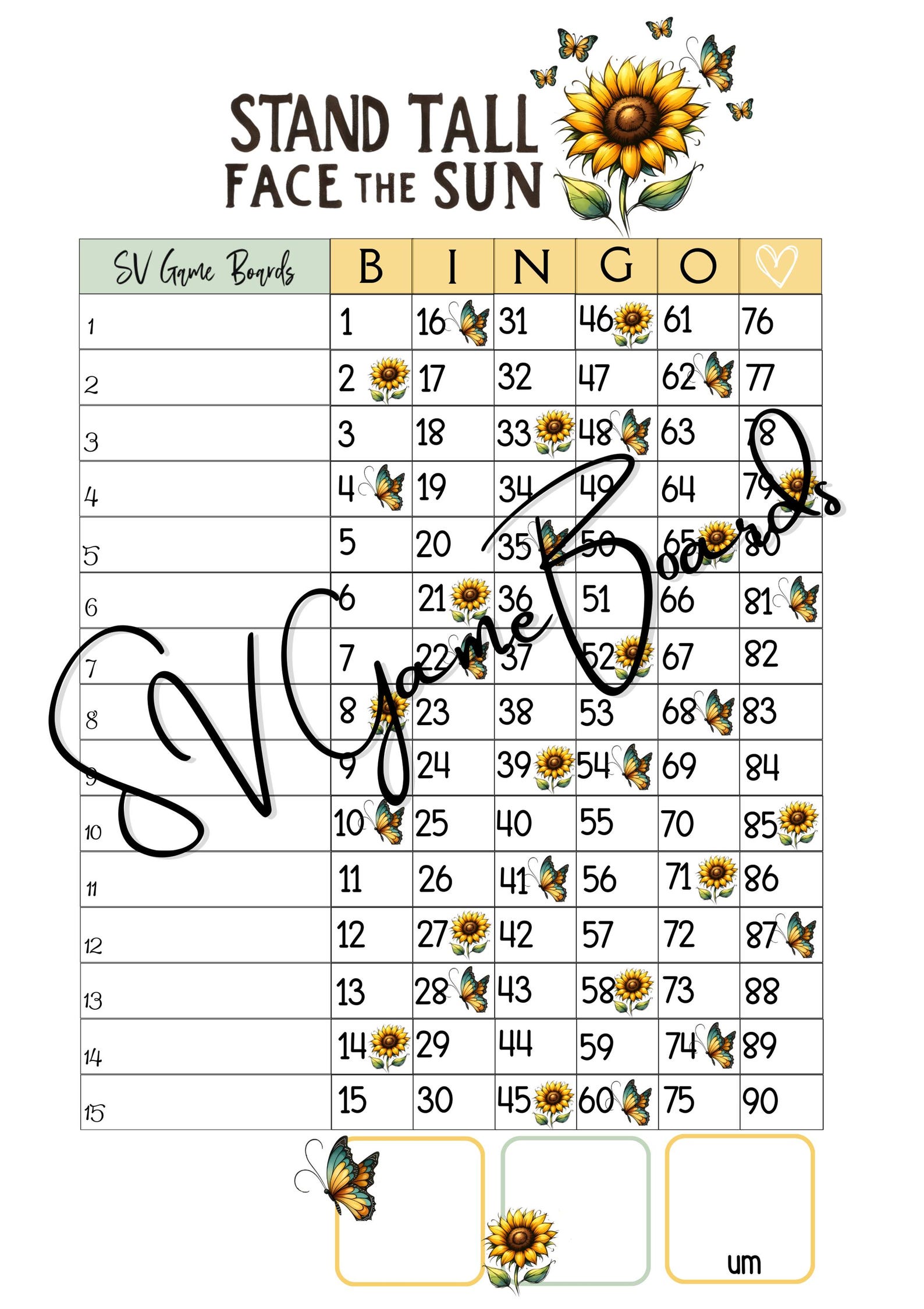 Stand Tall Face the Sun 90 Ball 15 Lines (mixed, Straight, Blank0 - Etsy
