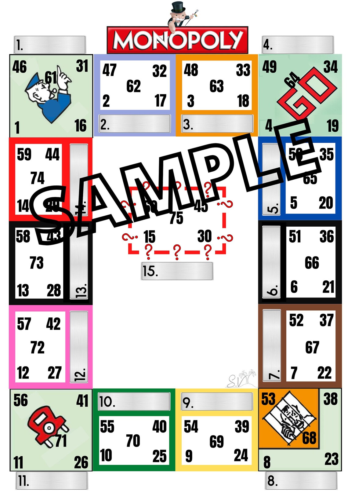 Monopoly free download monopoly board template - ndeauction