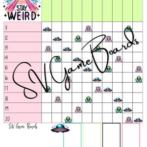 Stay Weird Grid 100 Ball (mixed, Straight, Blank) - Etsy