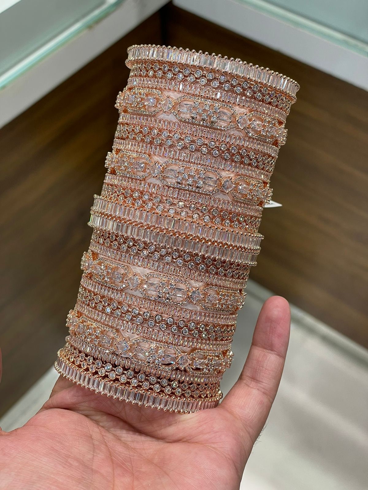 Youbella american diamond bangles store