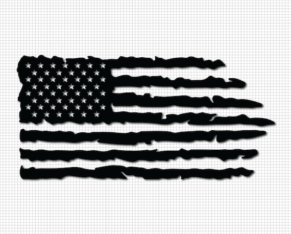DISTRESSED FLAG SVG American Flag Svg Cut File Vector - Etsy Ireland