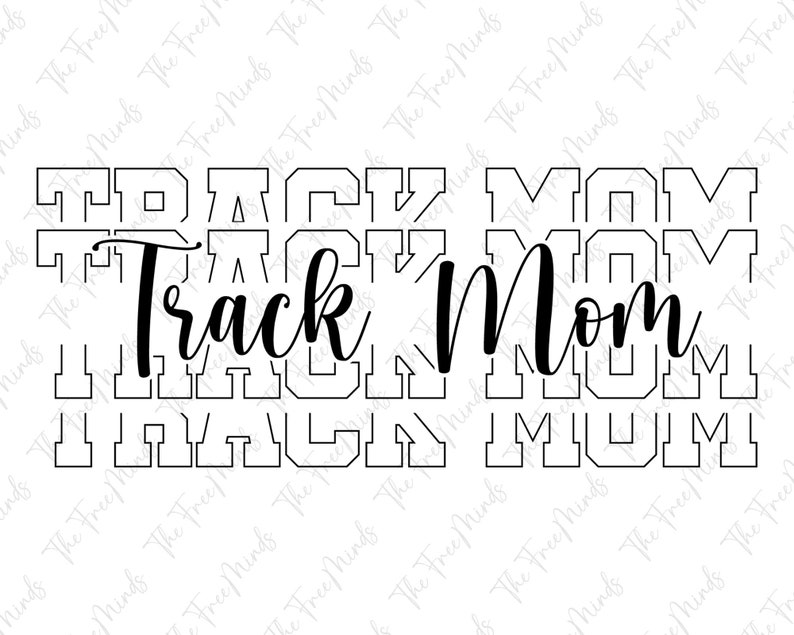 Track Mom Svg Stacked Svg Digital Download Sports Mom Svg - Etsy