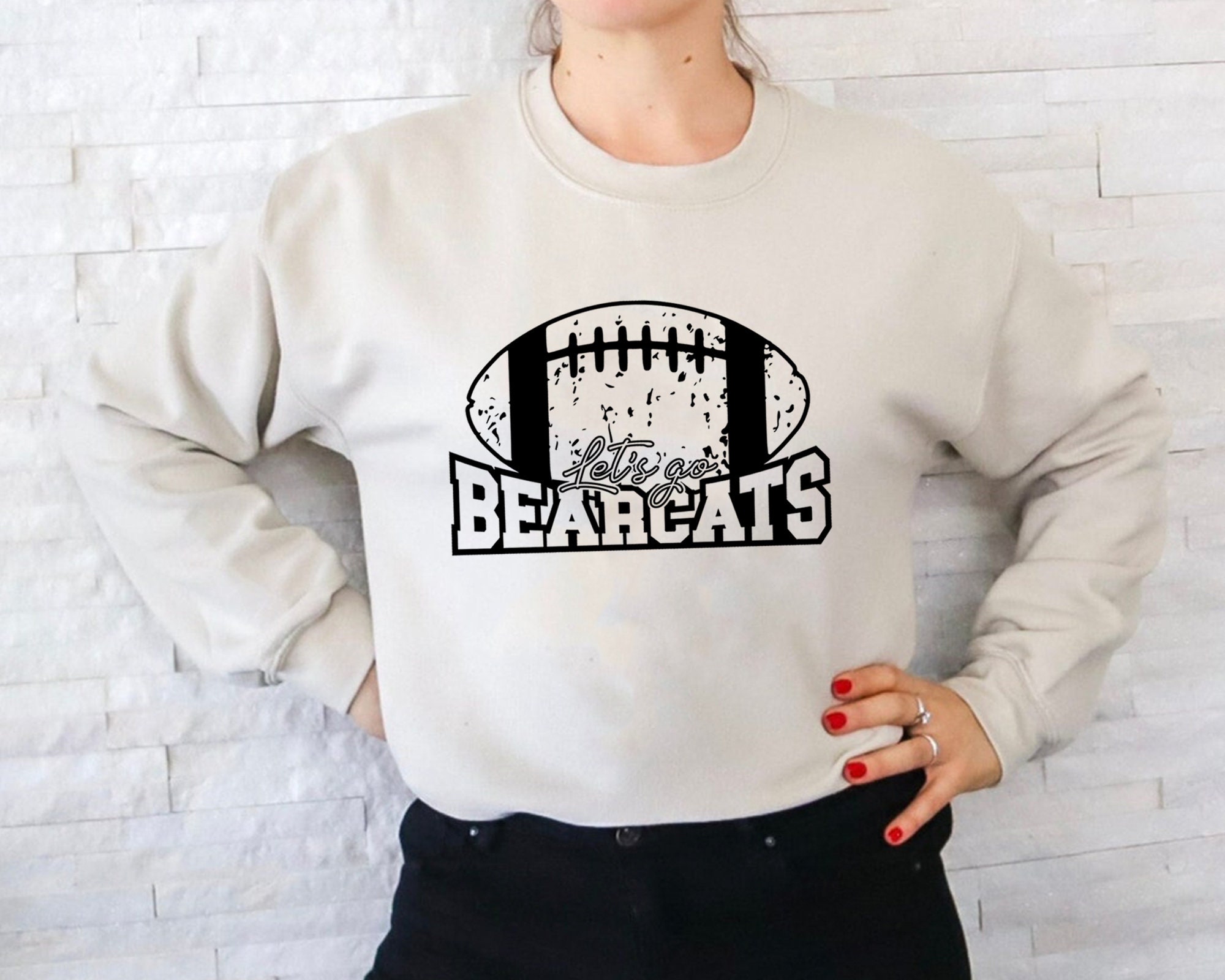 Let's Go Bearcats Svg Bearcats Football Png Digital - Etsy