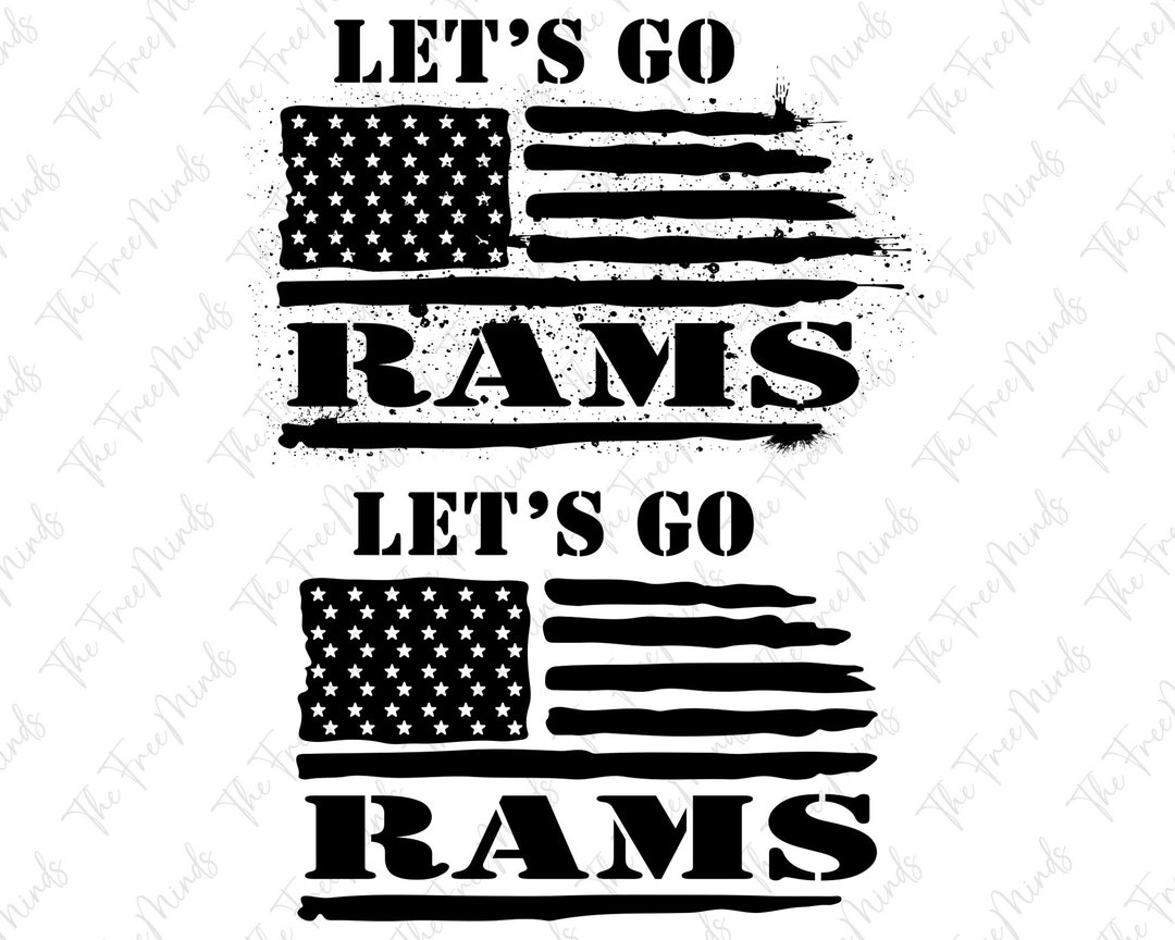 Let's Go Rams Svg, Rams Mascot Svg, Printable, Game Day Svg, Team Svg ...