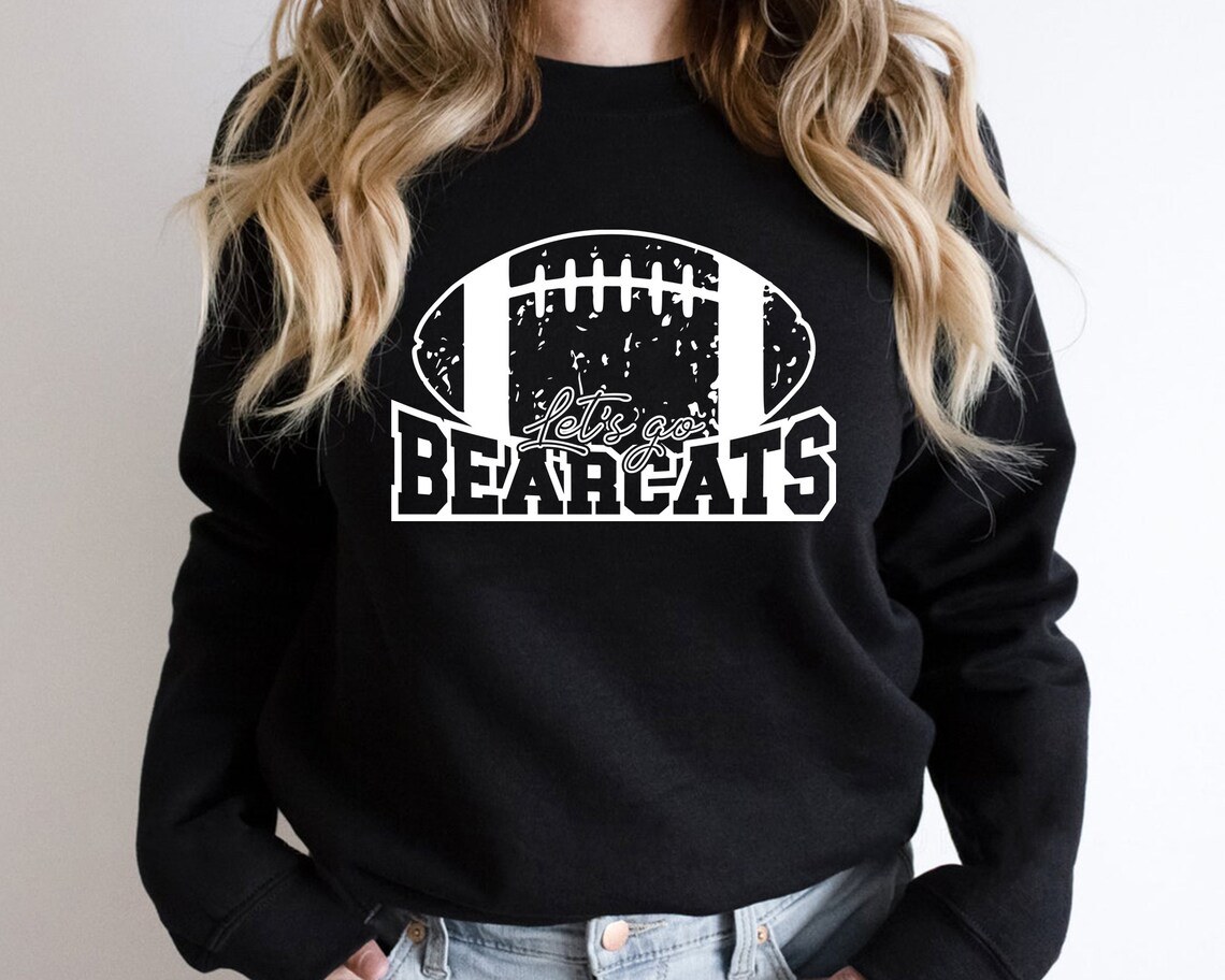 Let's Go Bearcats Svg Bearcats Football Png Digital - Etsy