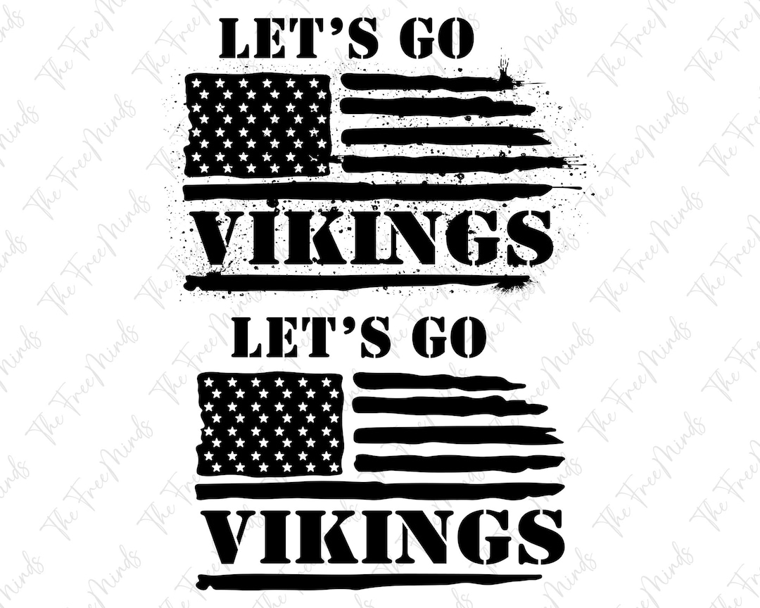 Let's Go Vikings Svg Vikings Mascot Svg Printable Game - Etsy