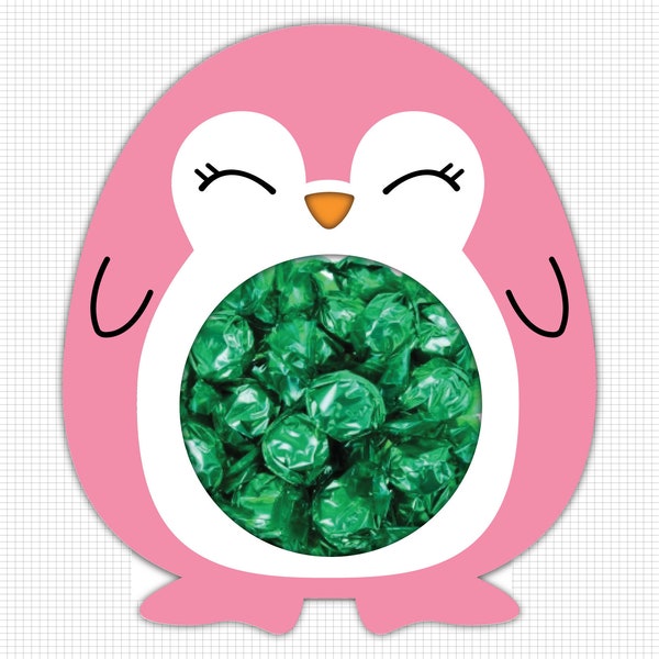 Penguin Candy Dome - Etsy