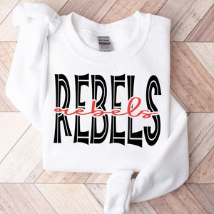 Digital Download Rebels Png Files Cricut Svg Designs - Game Day Rebels ...