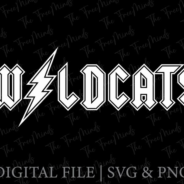 Wildcats Font - Etsy