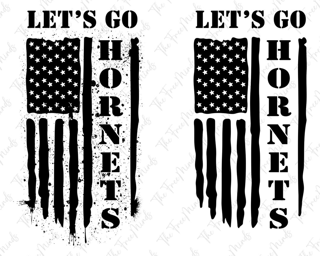 Let's Go Hornets Svg, Usa Flag Svg, Printable, Game Day Svg, Team Svg ...
