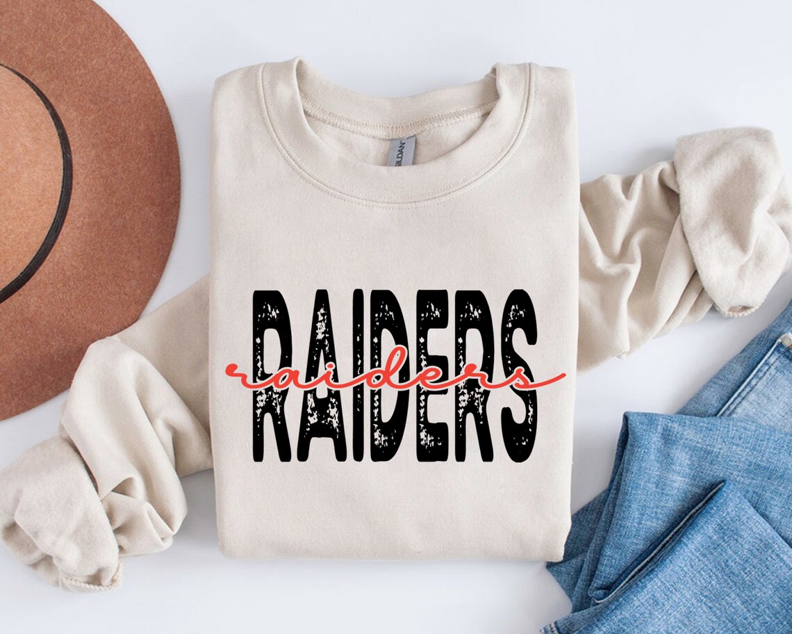 Raiders Distressed Png Digital Download Team Spirit Png - Etsy