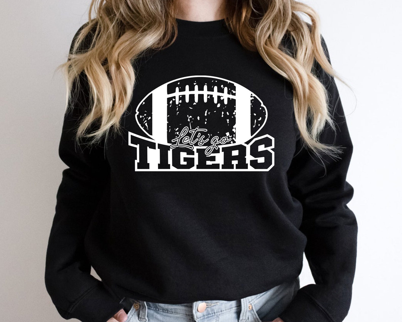 Let's Go Tigers Svg Tigers Football Png Digital - Etsy