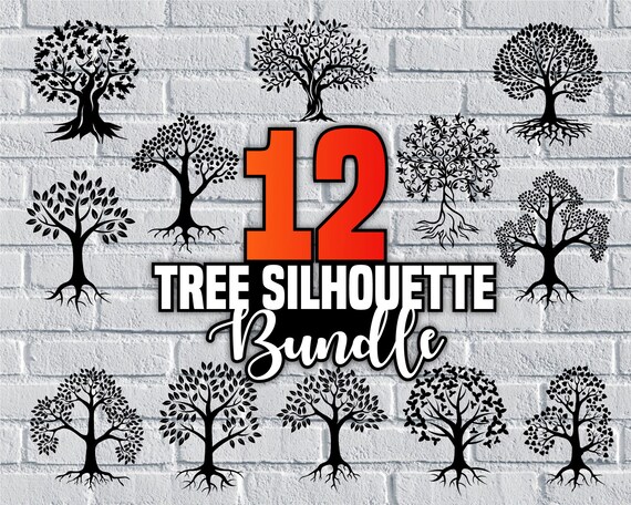 12 Tree Svg Family Tree Svg Tree Svg Svg Cut Files Tree - Etsy