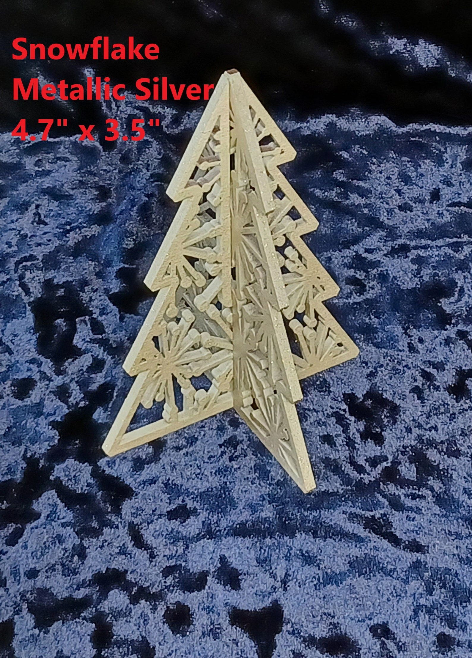Christmas Tree Table Decor Available in 5 Fun Patterns and - Etsy