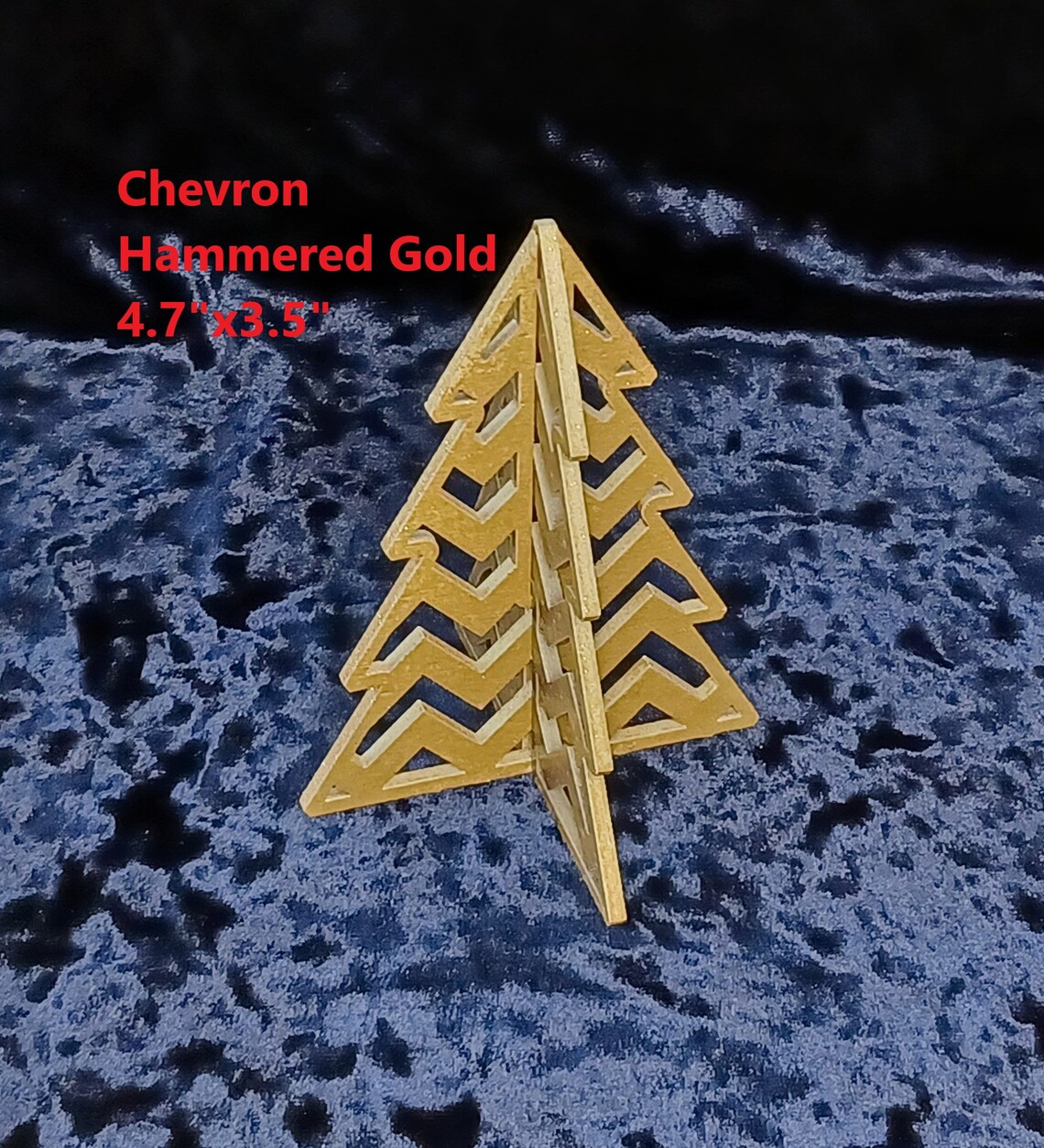 Christmas Tree Table Decor Available in 5 Fun Patterns and - Etsy