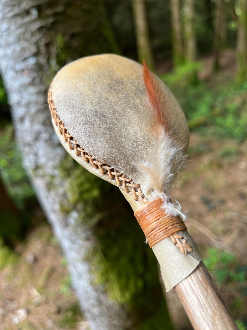Medicine Rattle | Tiger's Eye Cow | Medicine Rattle - Etsy