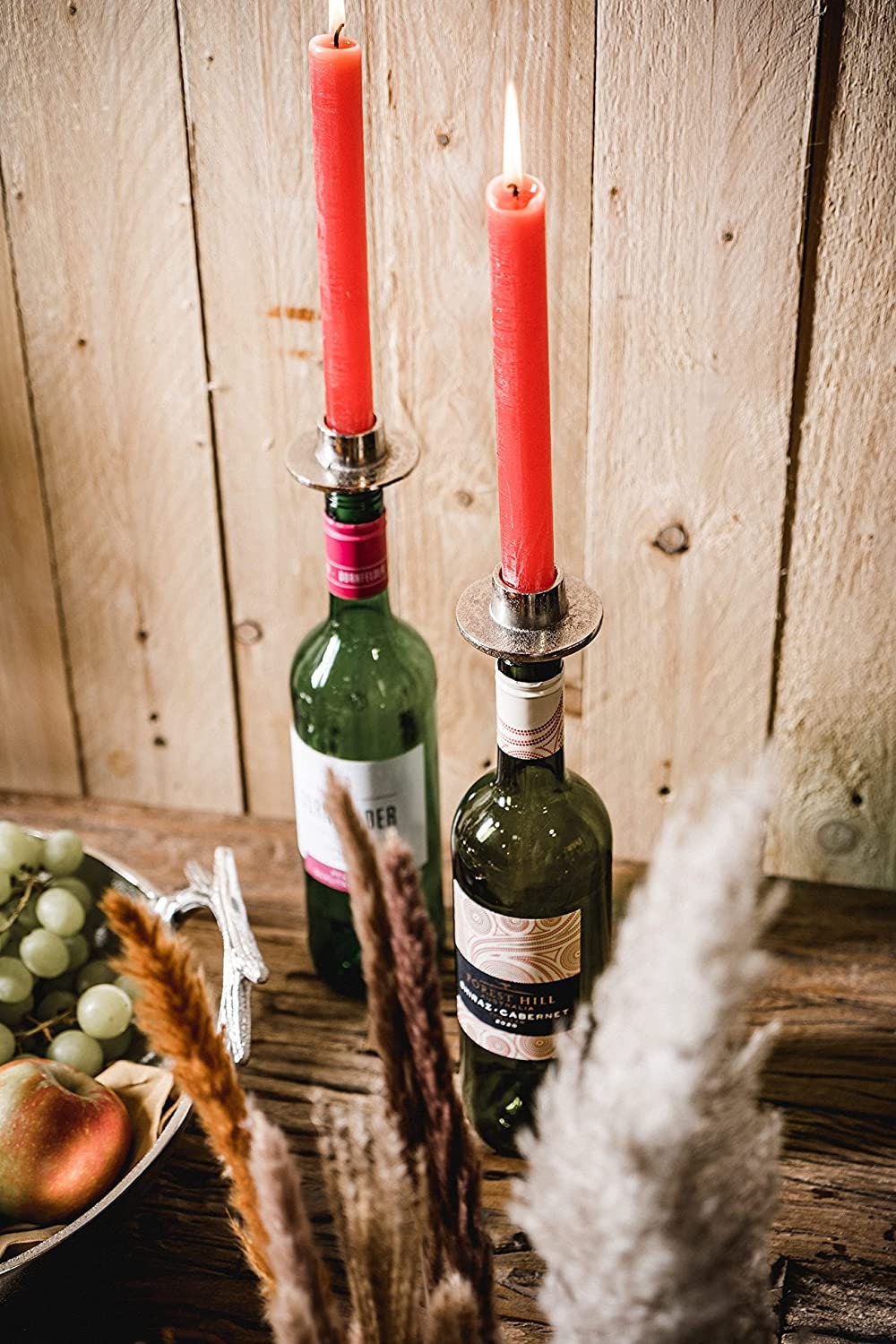 Wine bottle candle store