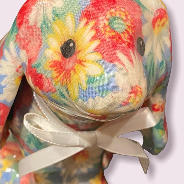 Patchwork Bunny - Etsy