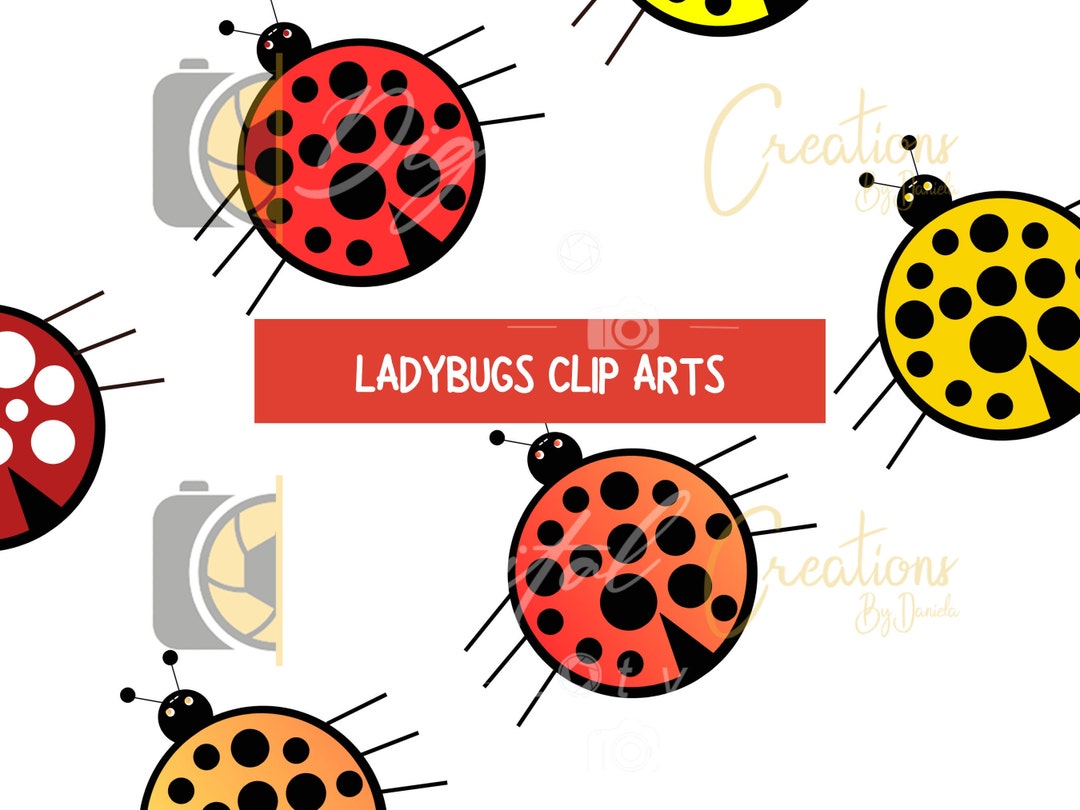 Ladybug Clip Art Files for Your Creative Needs|ladybug Bundle SVG Files ...