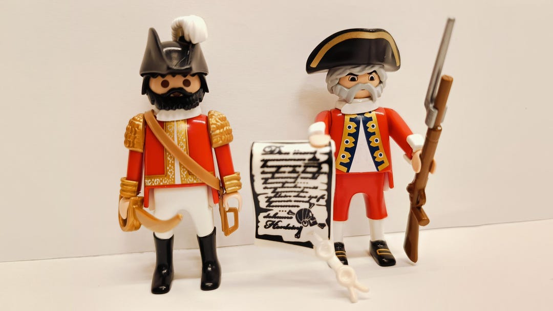 2x Playmobil Custom British Soldiers Redcoat #2 - RAR TOP - Etsy