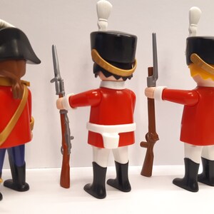 3x Playmobil Custom British Soldiers Redcoat RAR TOP - Etsy