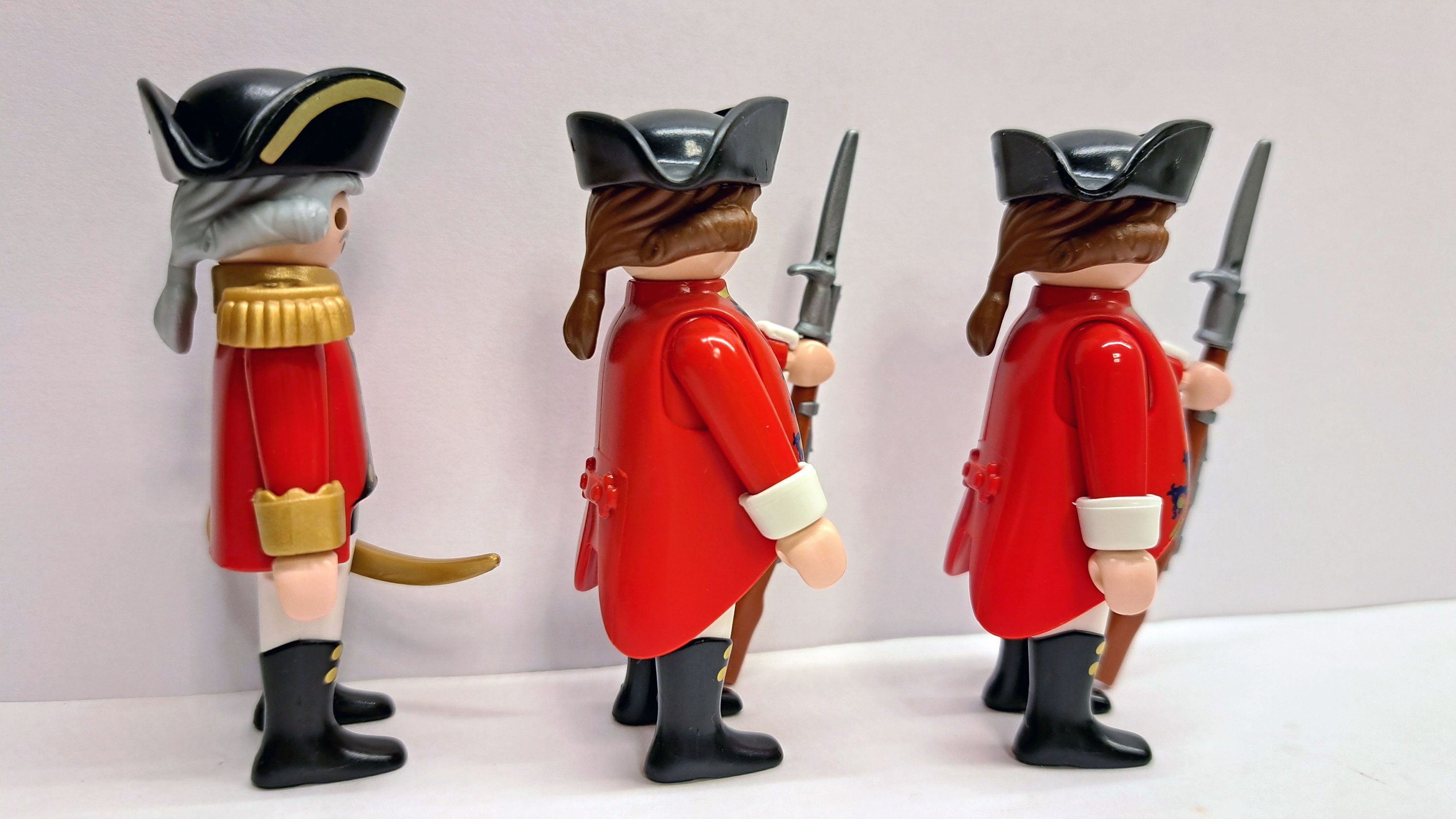 3x Playmobil Custom British Soldiers Redcoat RAR TOP 2 - Etsy