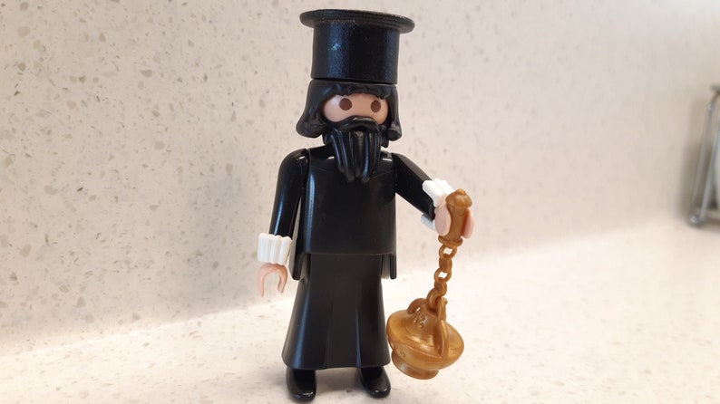 Custom Playmobil Greek Orthodox Priest - Rar Top - Etsy