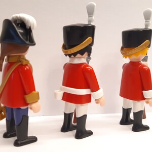 3x Playmobil Custom British Soldiers Redcoat RAR TOP - Etsy