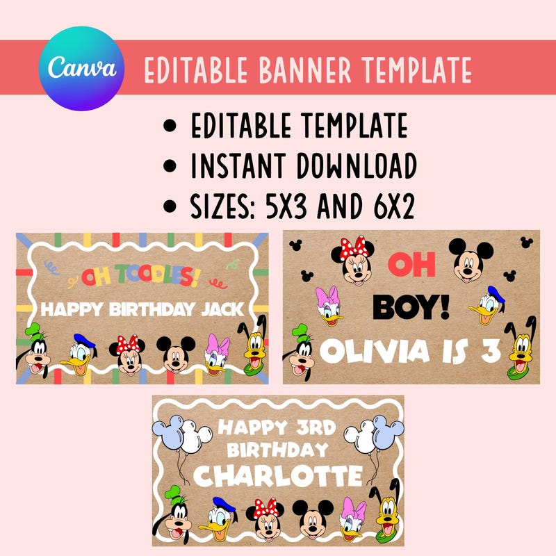 Minnie Mouse Garland - Etsy