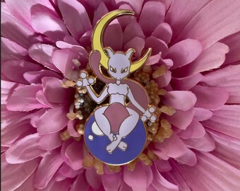 Mewtwo Enamel Pin - Etsy