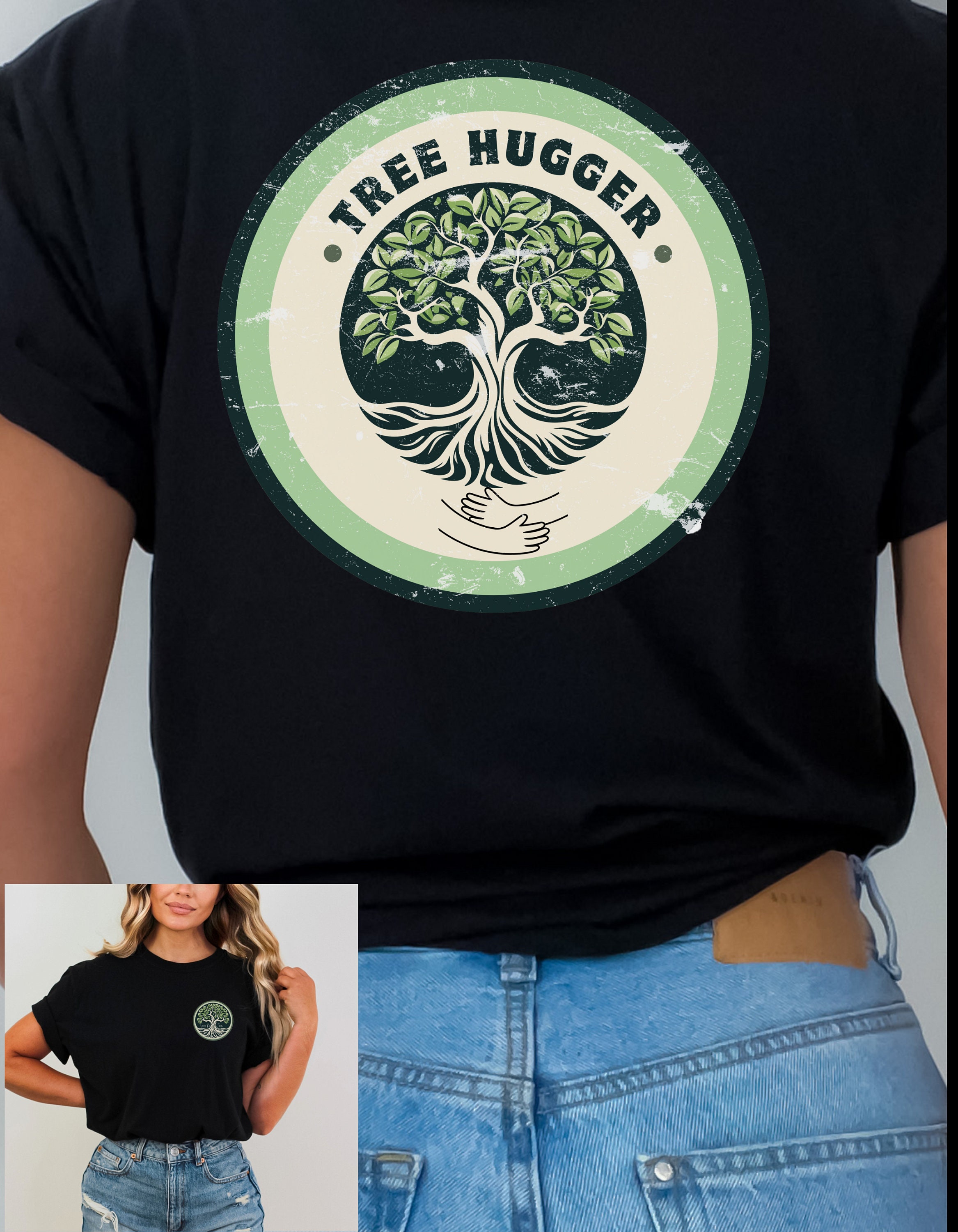 Comfort Colors Tree Hugger Shirt, Earth Day Tshirt, Tree Lover Gift ...