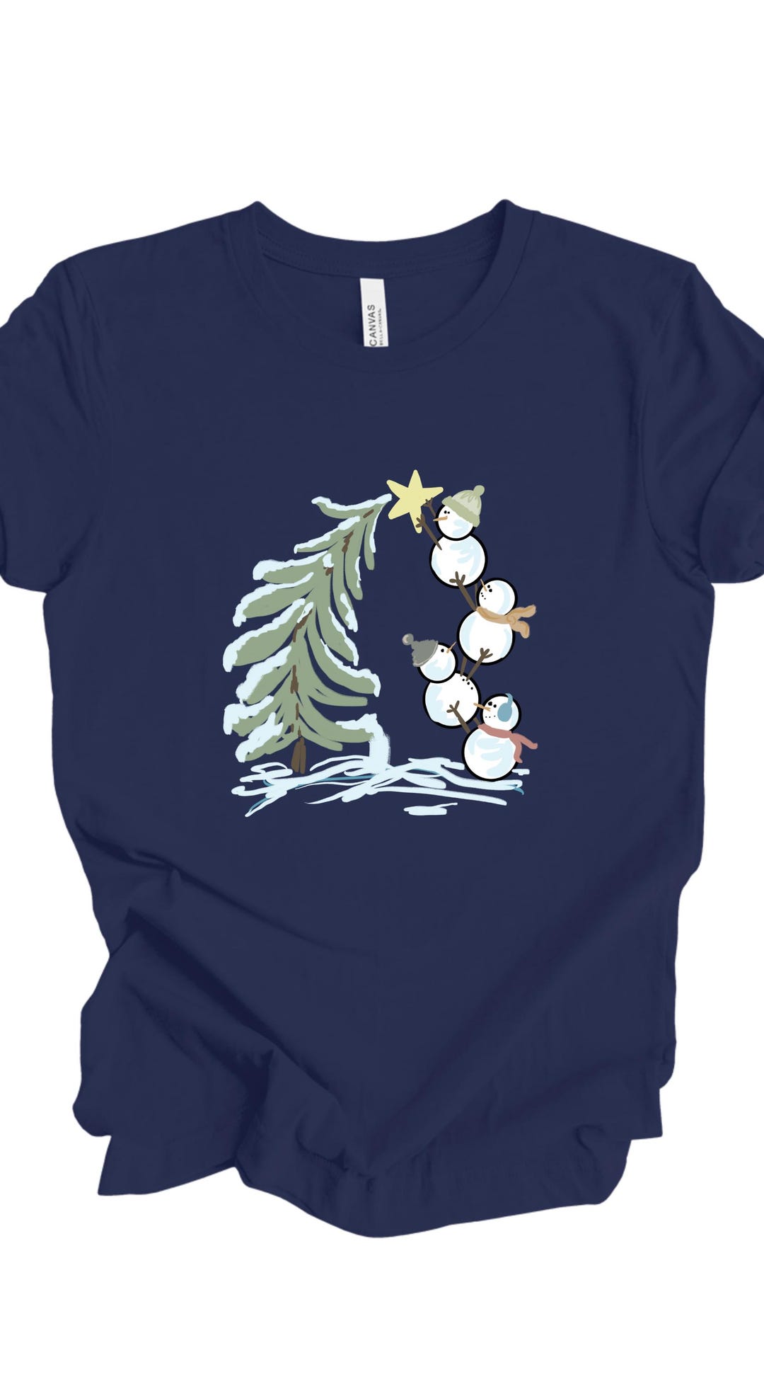 Christmas Snowman Shirt, Snowman Sweatshirt, Cute Christmas Top ...