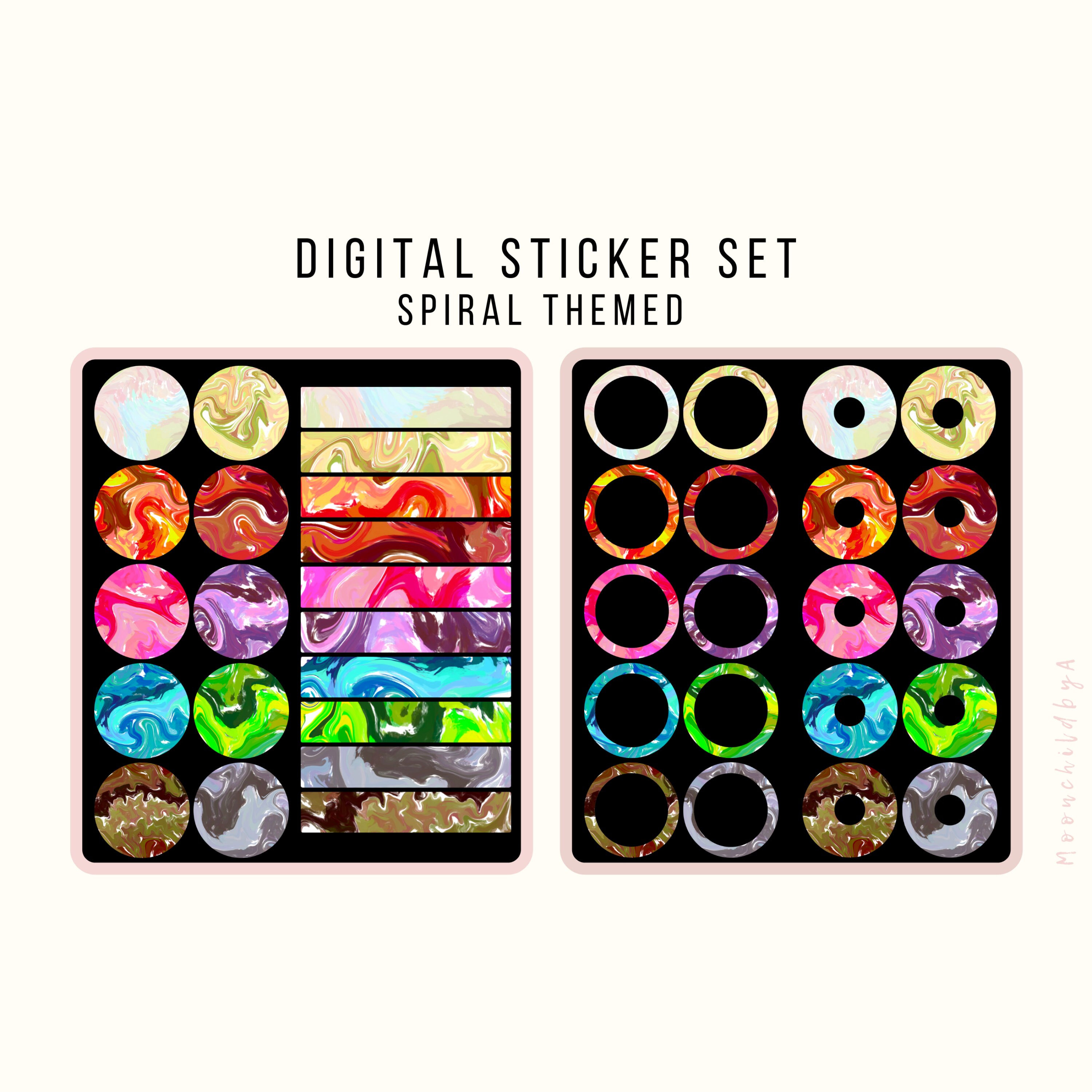 100 Digital Stickers Pre-cropped PNG Stickers Digital | Etsy