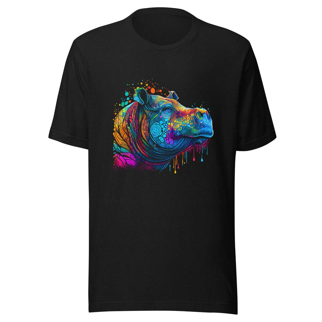 Hippopotamus T-shirt Hippo Lover Gift Funny Hippo Shirt Hippo T-shirts ...
