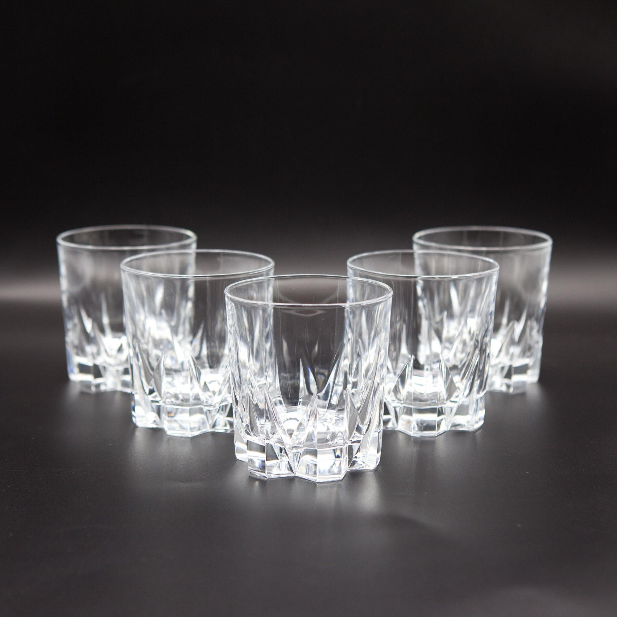 Crystal Whiskey Set With Five Matching Glasses Perfect for a - Etsy