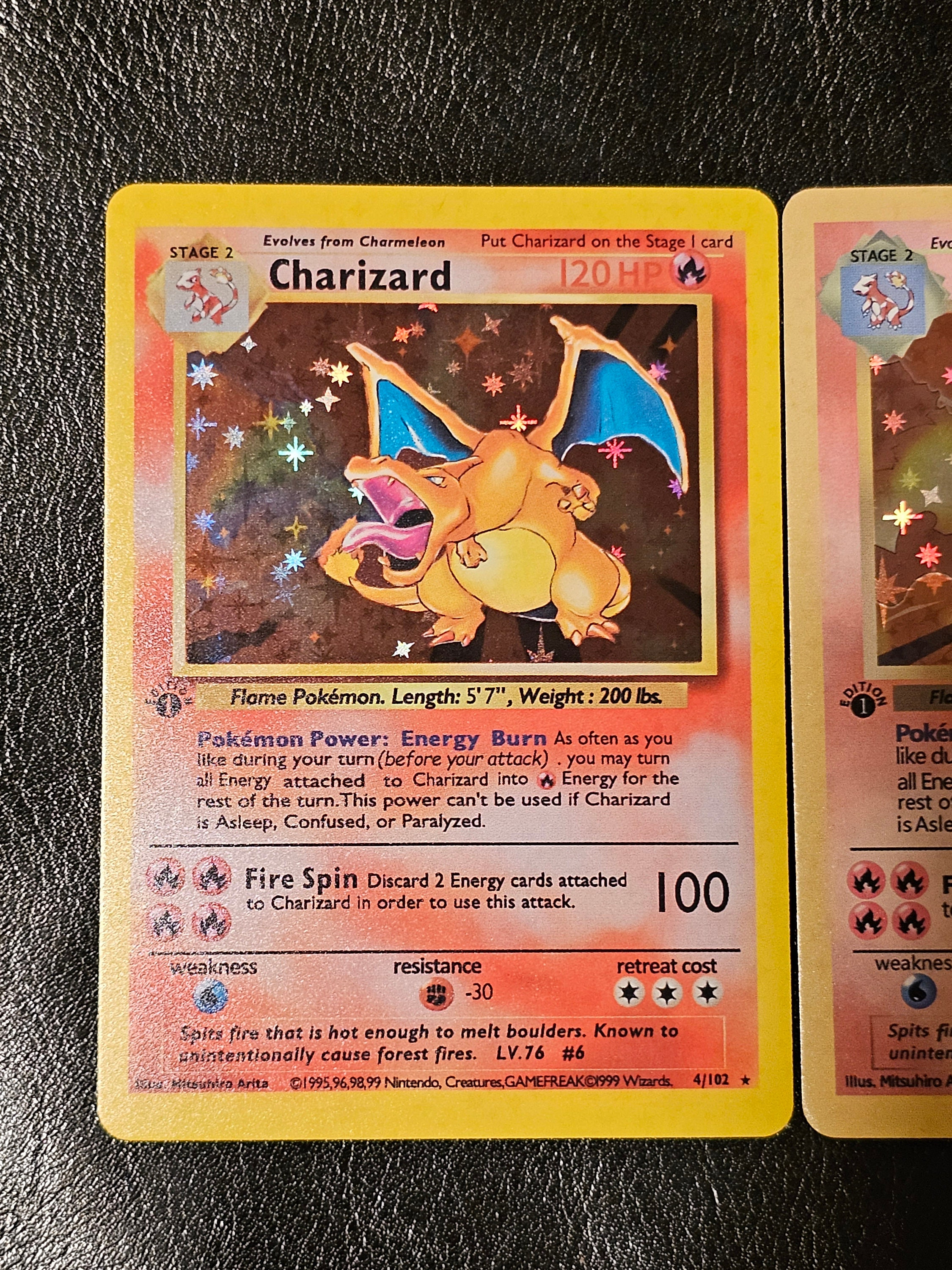 Carte Pokemon Charizard Scuro