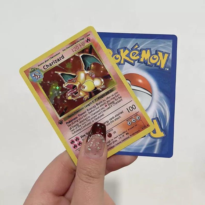 High Quality 1st Edition Shadowless Charizard Custom Handmade ...