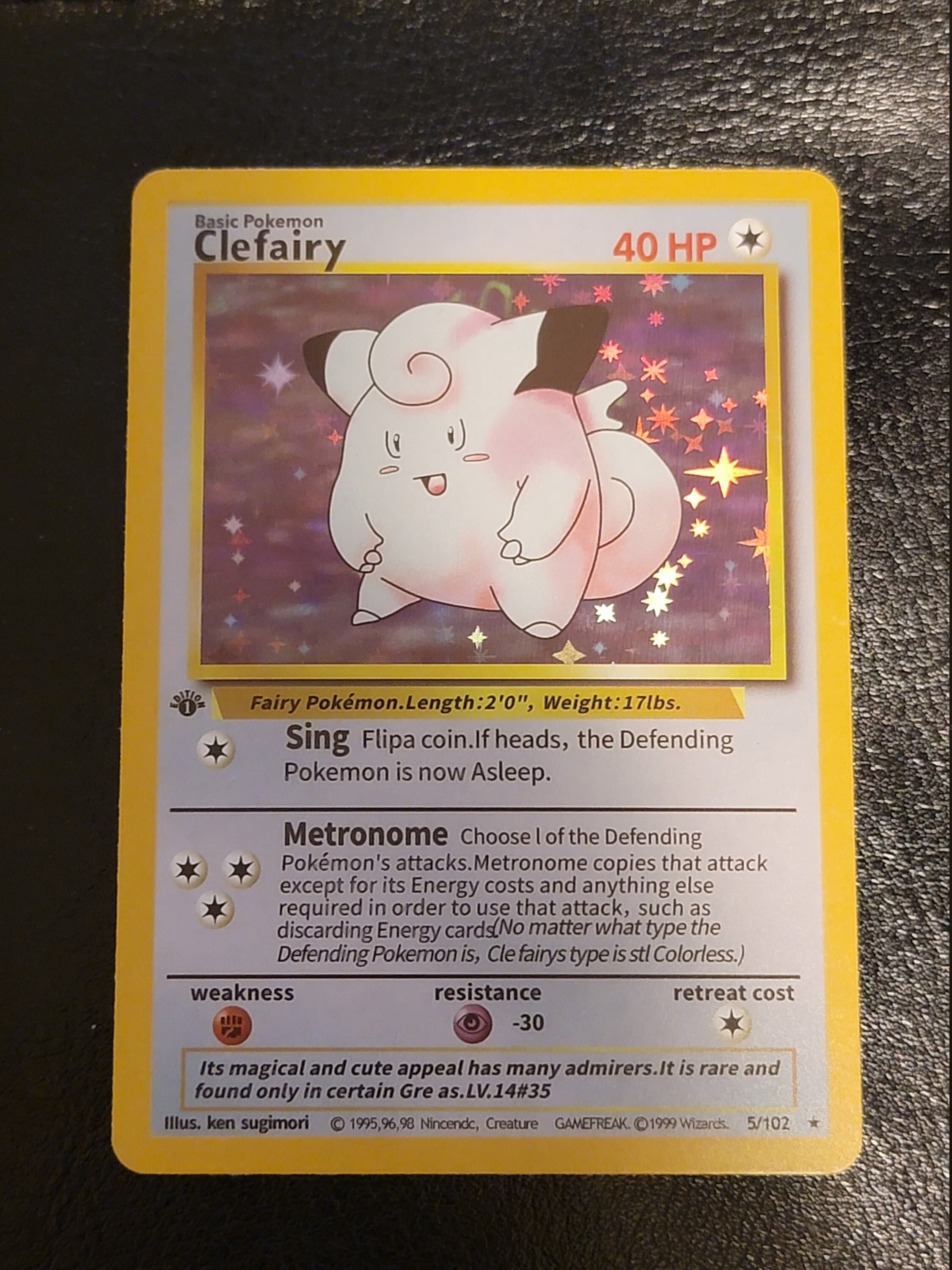 Clefairy Card