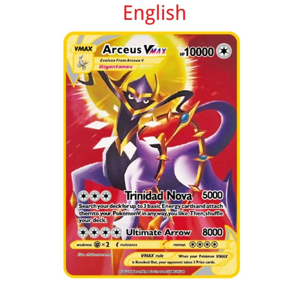 Arceus Card English