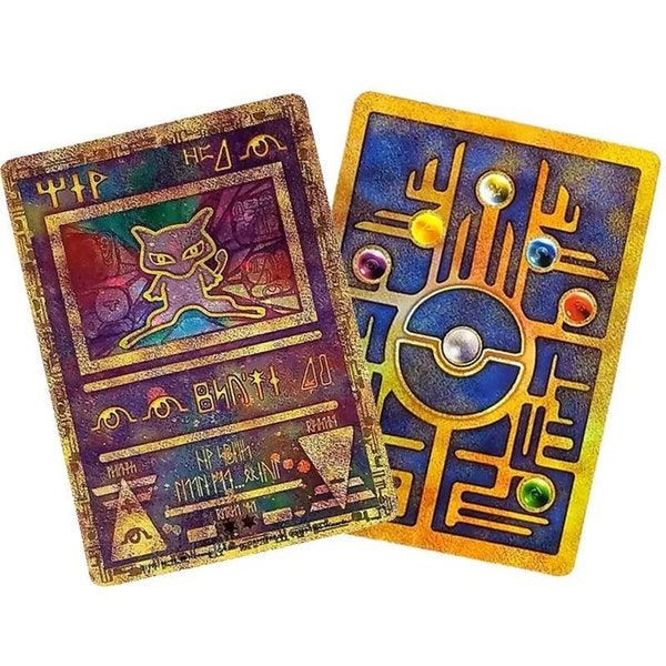 Ancient Mew Card - Etsy