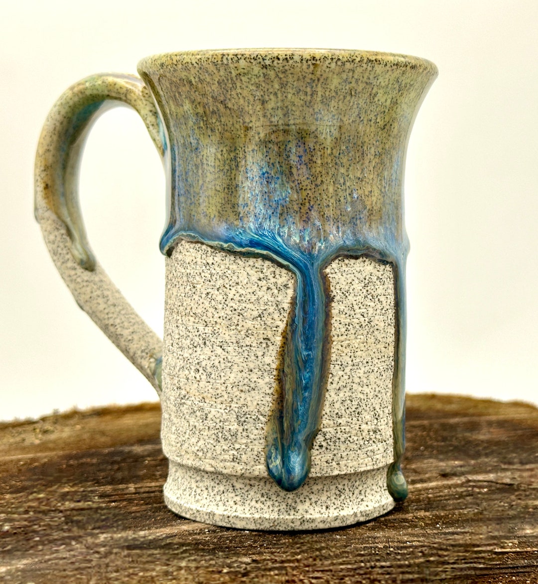 Small Glaze Drip Mug - Etsy
