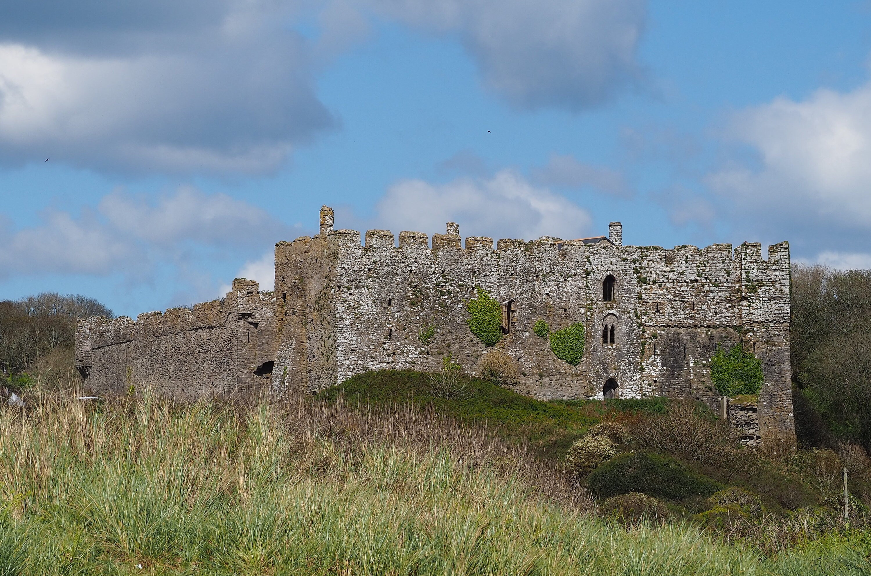 Manorbier Castle Photo | Etsy